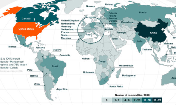 Rare Earth Elements: Where in the World Are They?